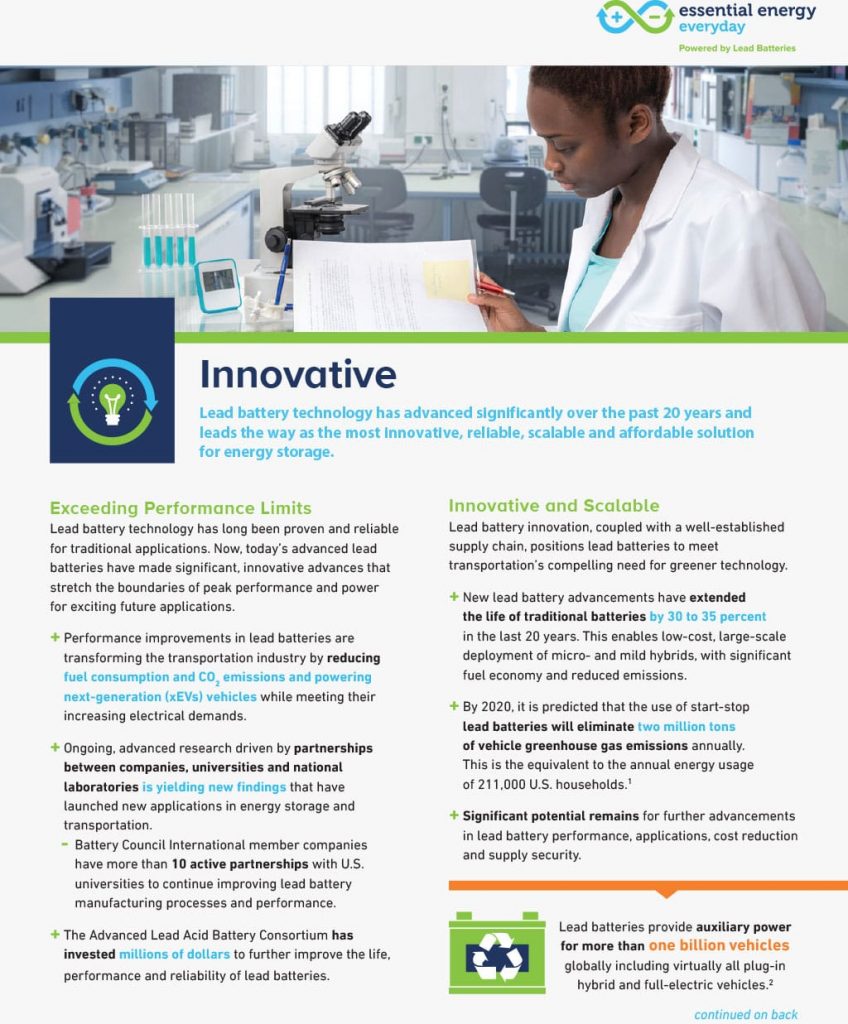 Battery Poster Research Showcase | Battery Council International