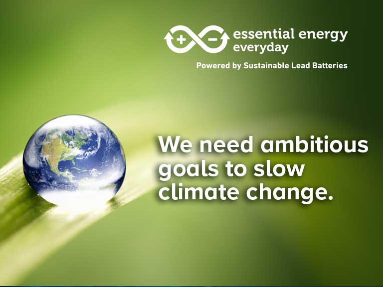 Climate Change Mitigation & Lead Batteries | Battery Council International