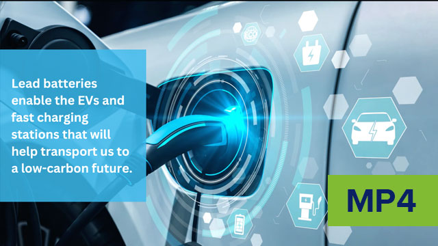 Lead Batteries Enable EVs and Fast Charging Stations (MP4) | Battery ...