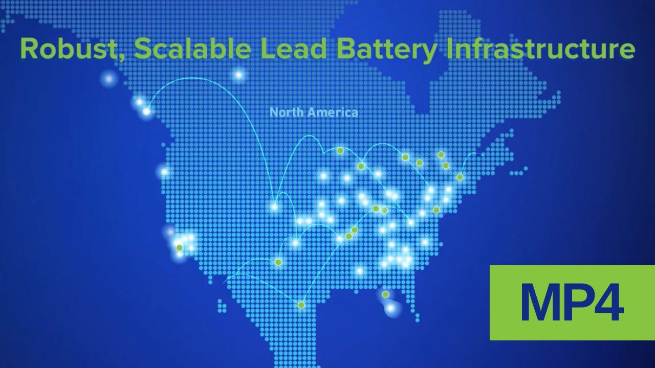 Lead Battery North American Infrastructure (MP4) | Battery Council ...