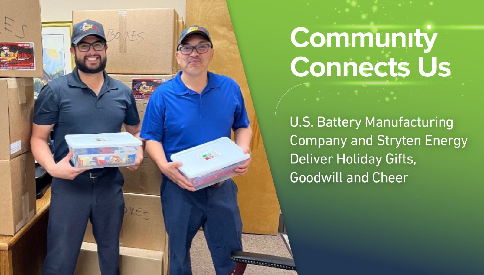 Stryten Energy Donation Helps Change the Lives of Veterans