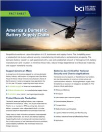 An Open Letter to President Donald J. Trump | Battery Council International