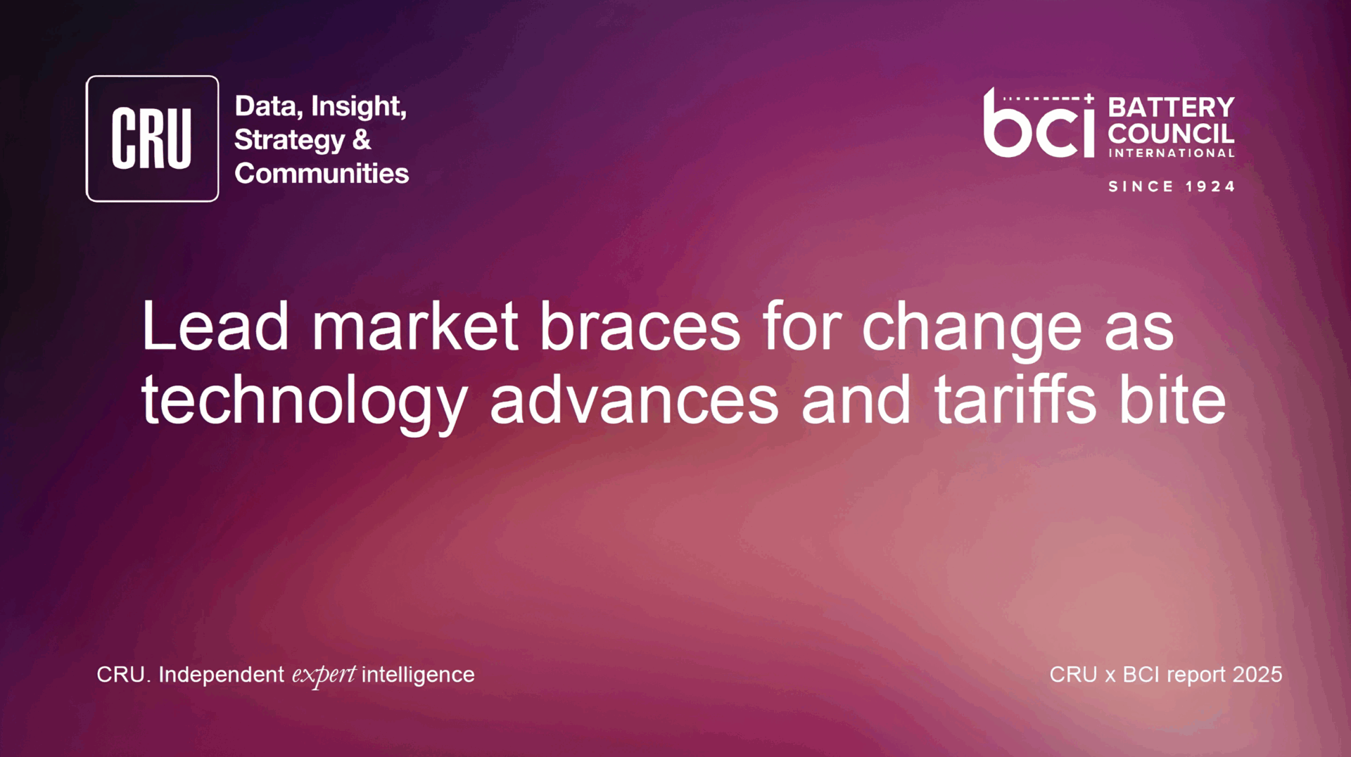 BCI Applauds U.S. Support for Domestic Battery Manufacturing