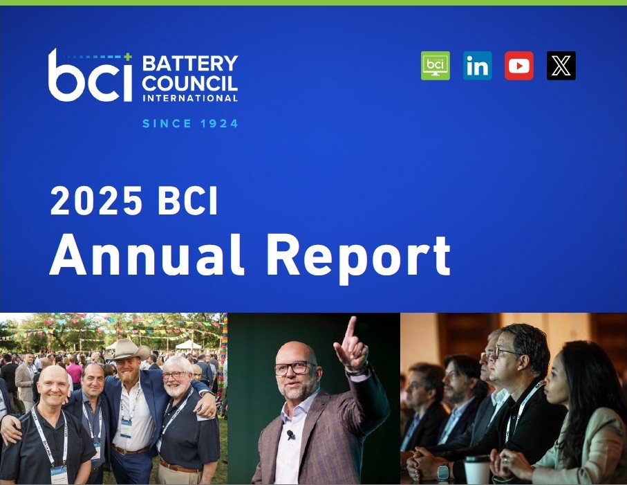 2025 BCI Annual Report | Battery Council International